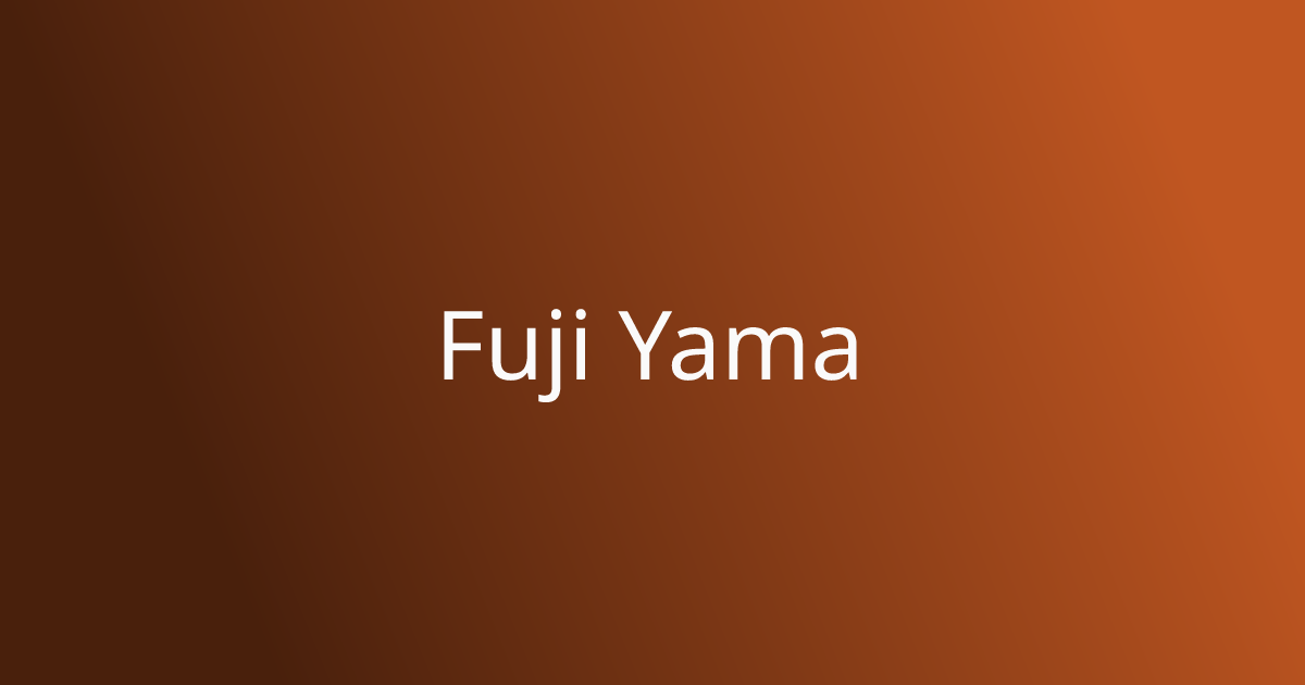 Order Authentic Japanese Online | Fuji Yama - Pickup Available